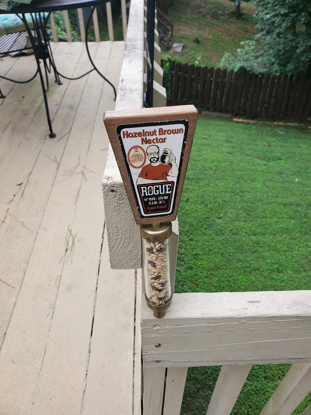 Original Hazelnut Brown Nectar Rogue Beer Tap Handle - Etsy