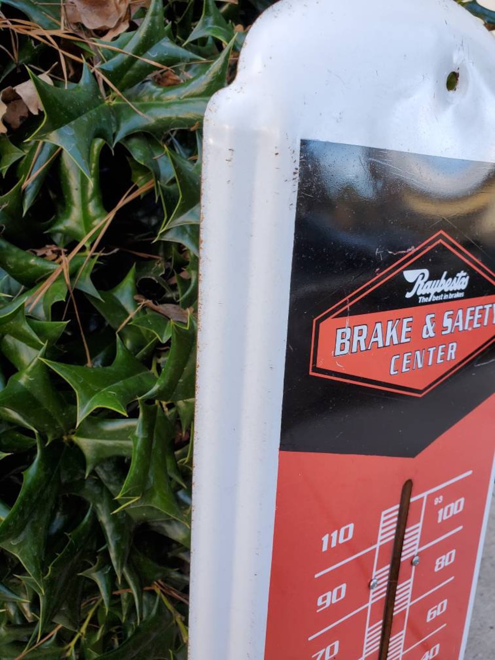 Vintage Raybestos Brake & Safety Center Thermometer Sign - Etsy Ireland