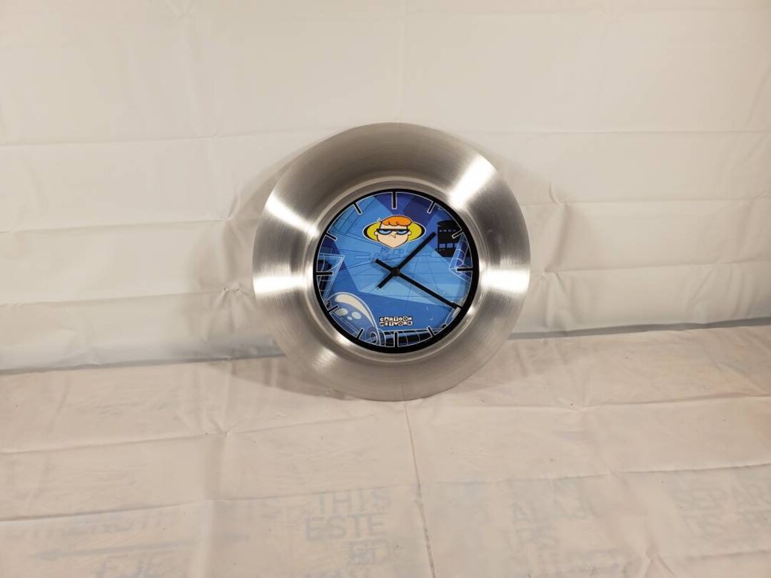 Vintage Cartoon Network Dexter's Laboratory Clock 12 - Etsy