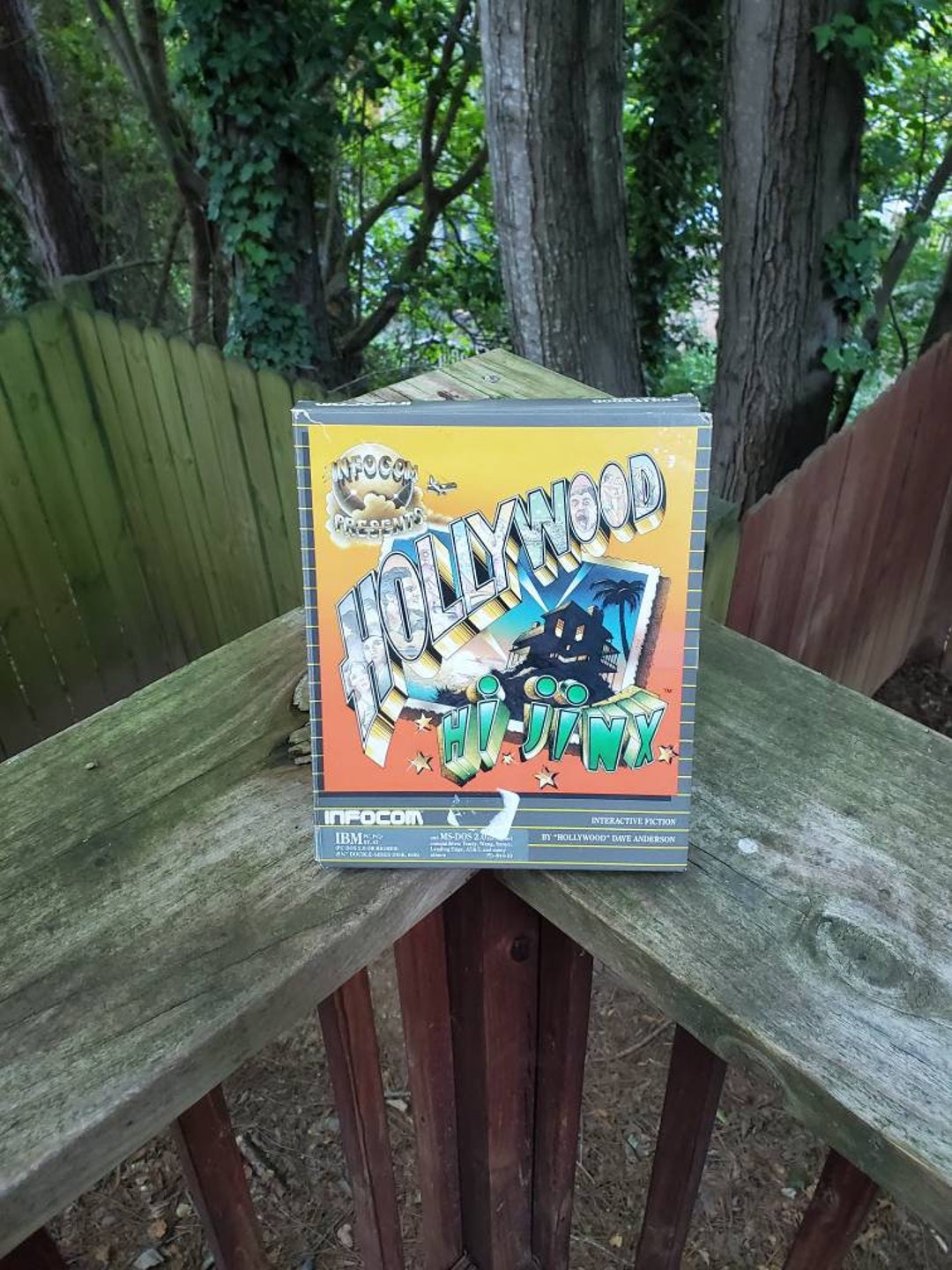 Vintage IBM Infocom Hollywood Hi-jinx PC Game DOS Disk Game - Etsy