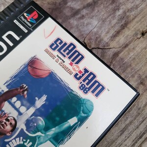 Authentic PS1 Playstation One Slam N Jam 96 Game - Etsy