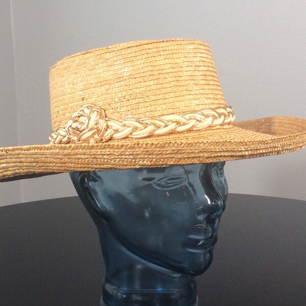 Woven Straw Hat - Etsy
