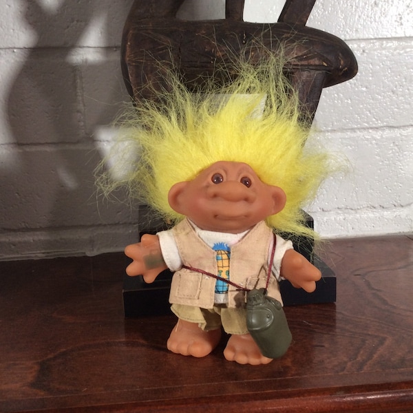 Yellow Hair Troll - Etsy