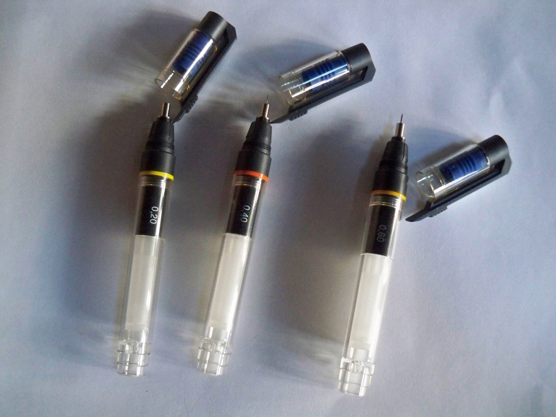Lot 60 Pens Rapidograph Mecanorma Graphoplex MG1 Technical | Etsy