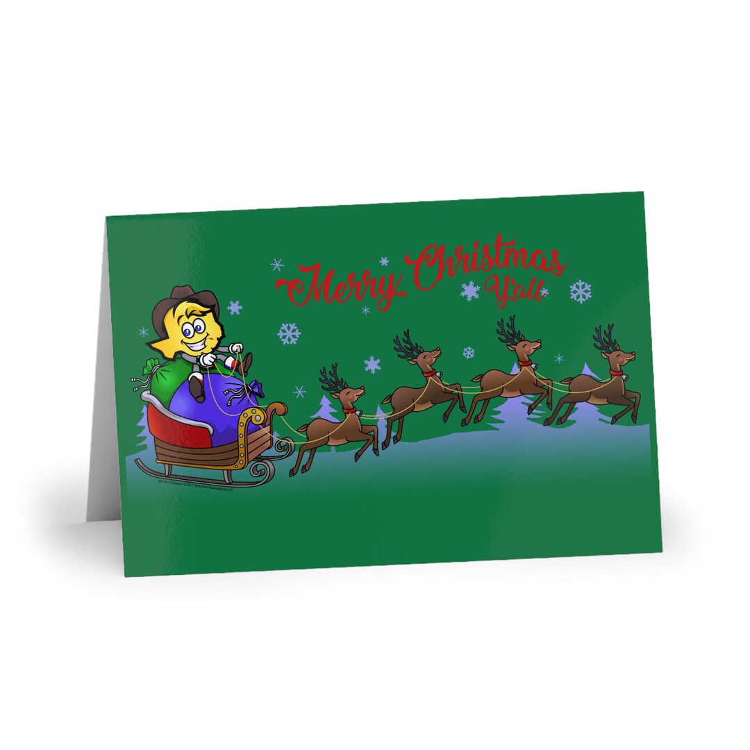 LIVE BIG EVERYDAY® Greeting Card - Merry Christmas - Etsy