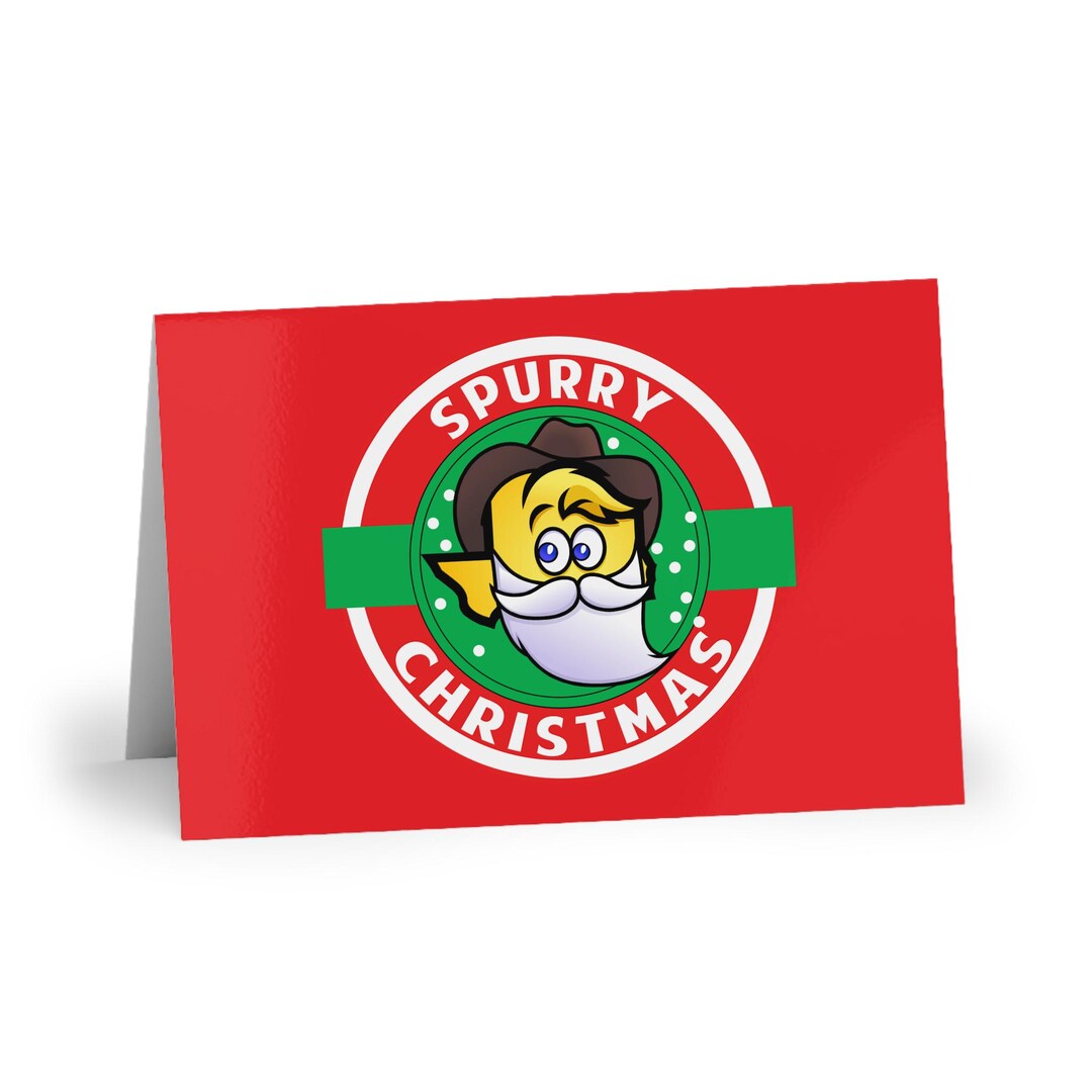 Spur the Texas Adventurer® Greeting Card - Spurry Christmas - Etsy