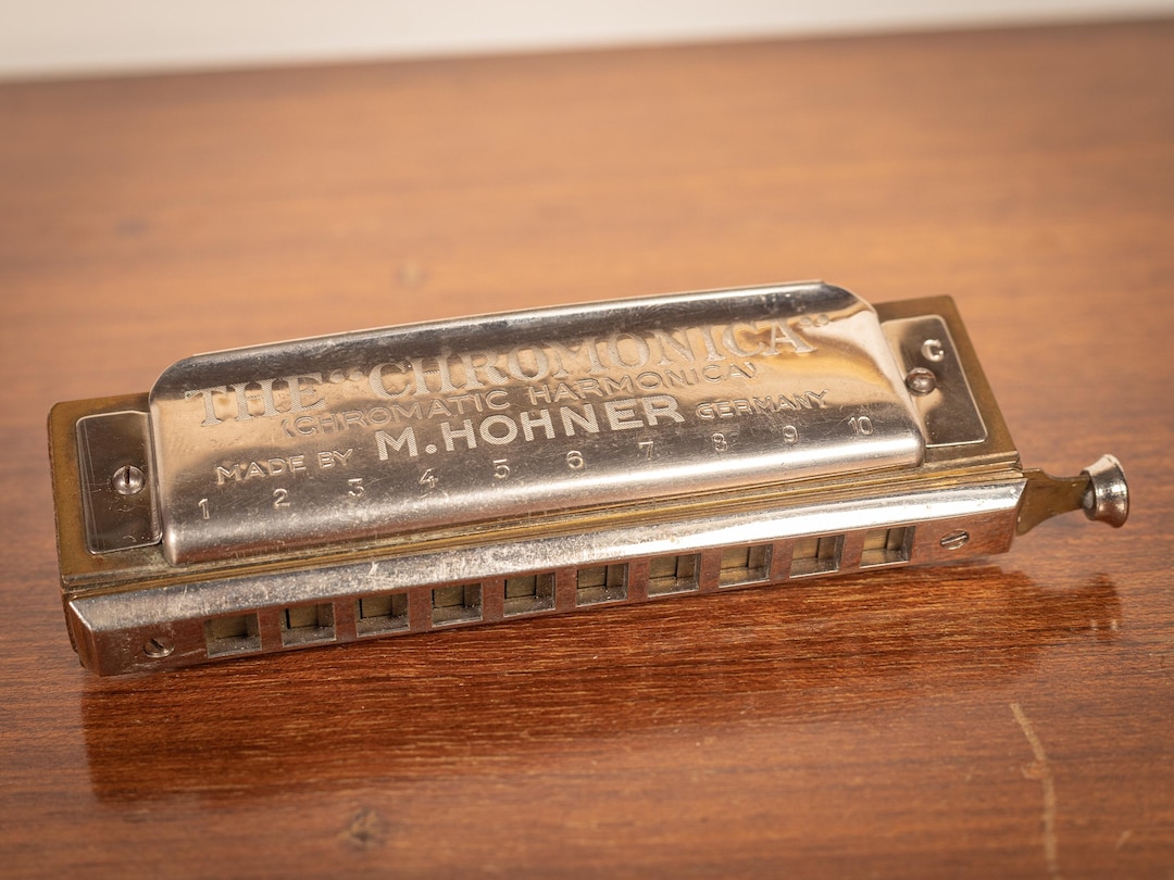 Vintage Hohner Chromonica 260 Harmonica, German Made, Key of C - Etsy
