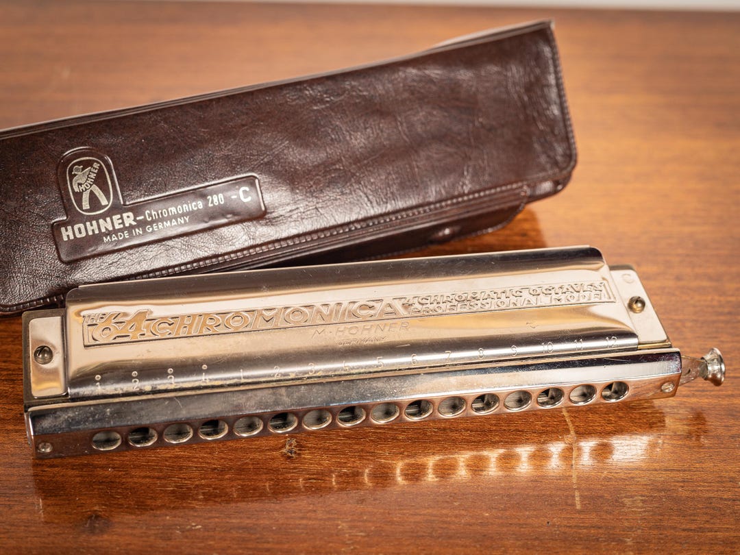 Vintage Hohner 'the 64 Chromonica', Key of 'C', Professional 4 Octave ...