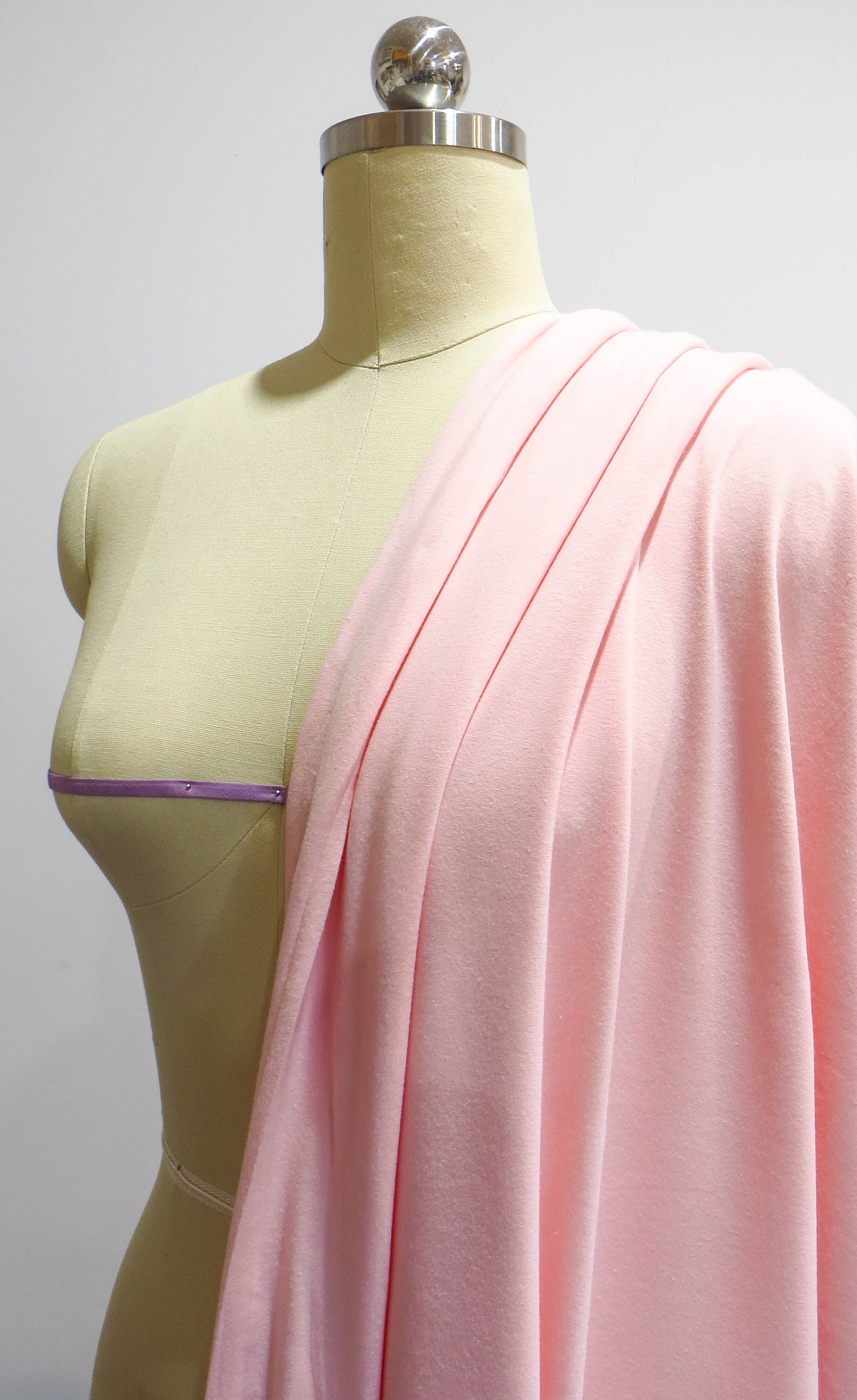 Crystal Pink Solid Jersey Knit Fabric Lightweight Stretch - Etsy Canada