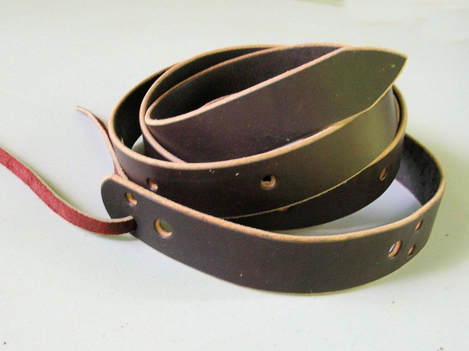 Saddle Cinch Latigoes or Cinch Straps, 3, 6, 8 Foot Billets, Full Grain ...