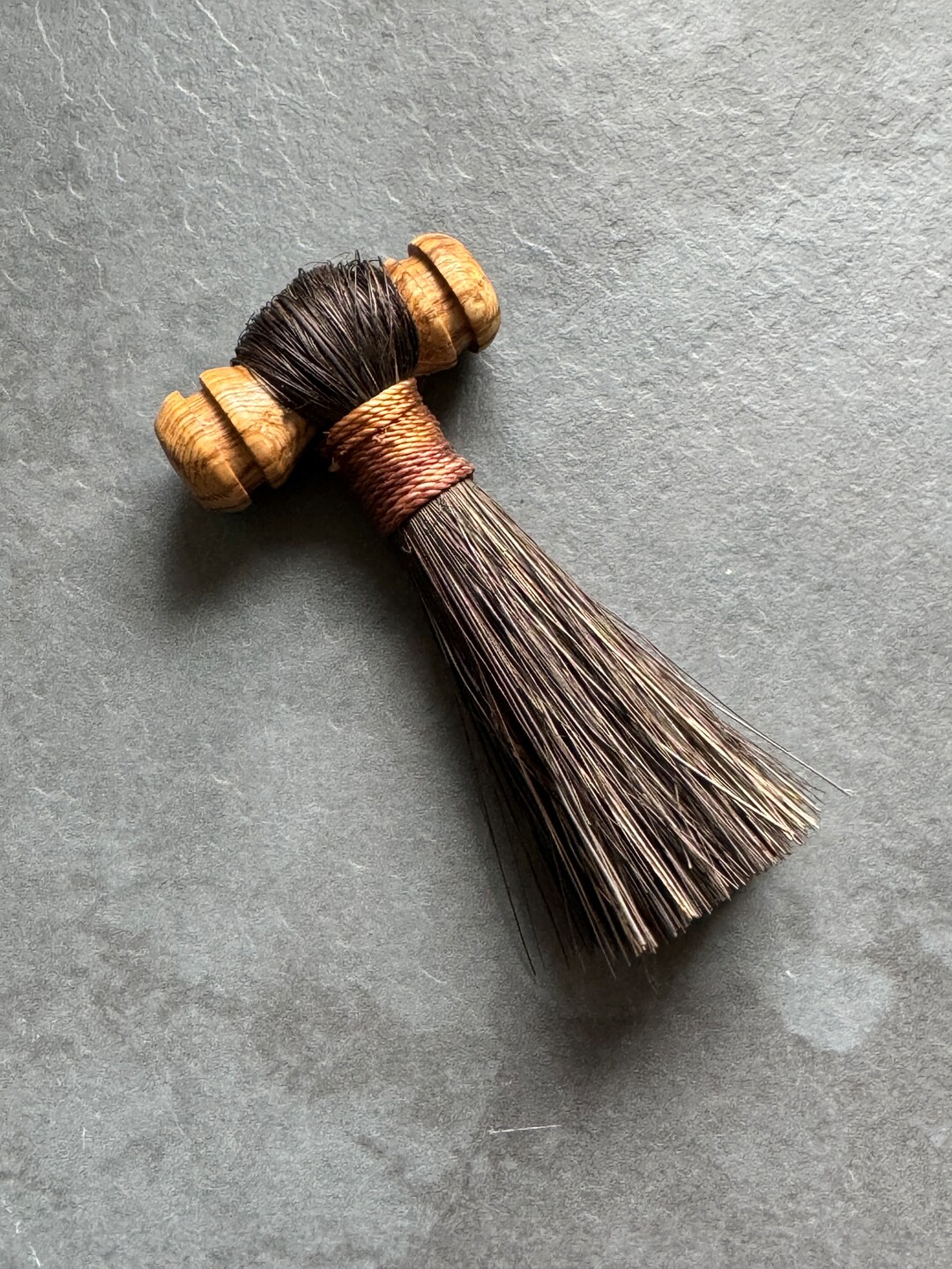 Barista Espresso Coffee Grinds Brush.a Cute Handmade Wood Turned Handle ...