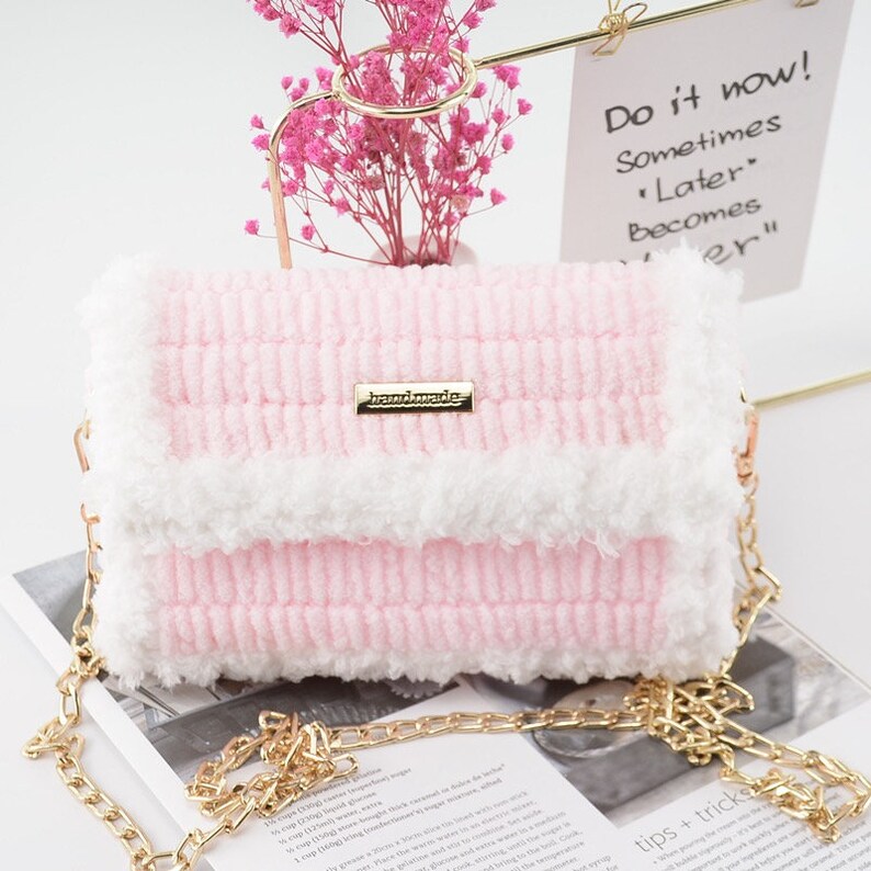 Pink Cotton Handmade Pink Bags/purse - Etsy