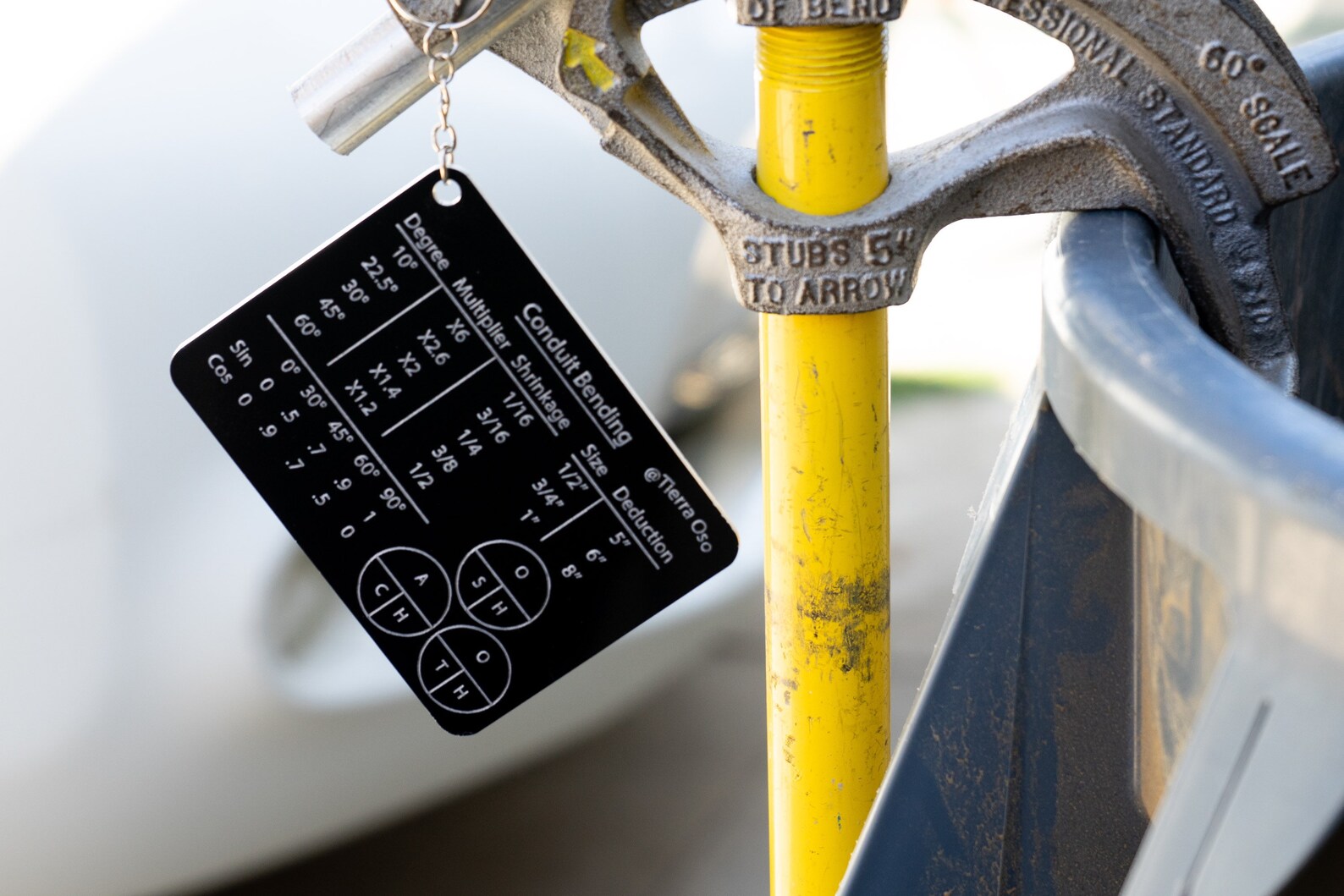 Conduit bending cheat sheet for electricains | Etsy