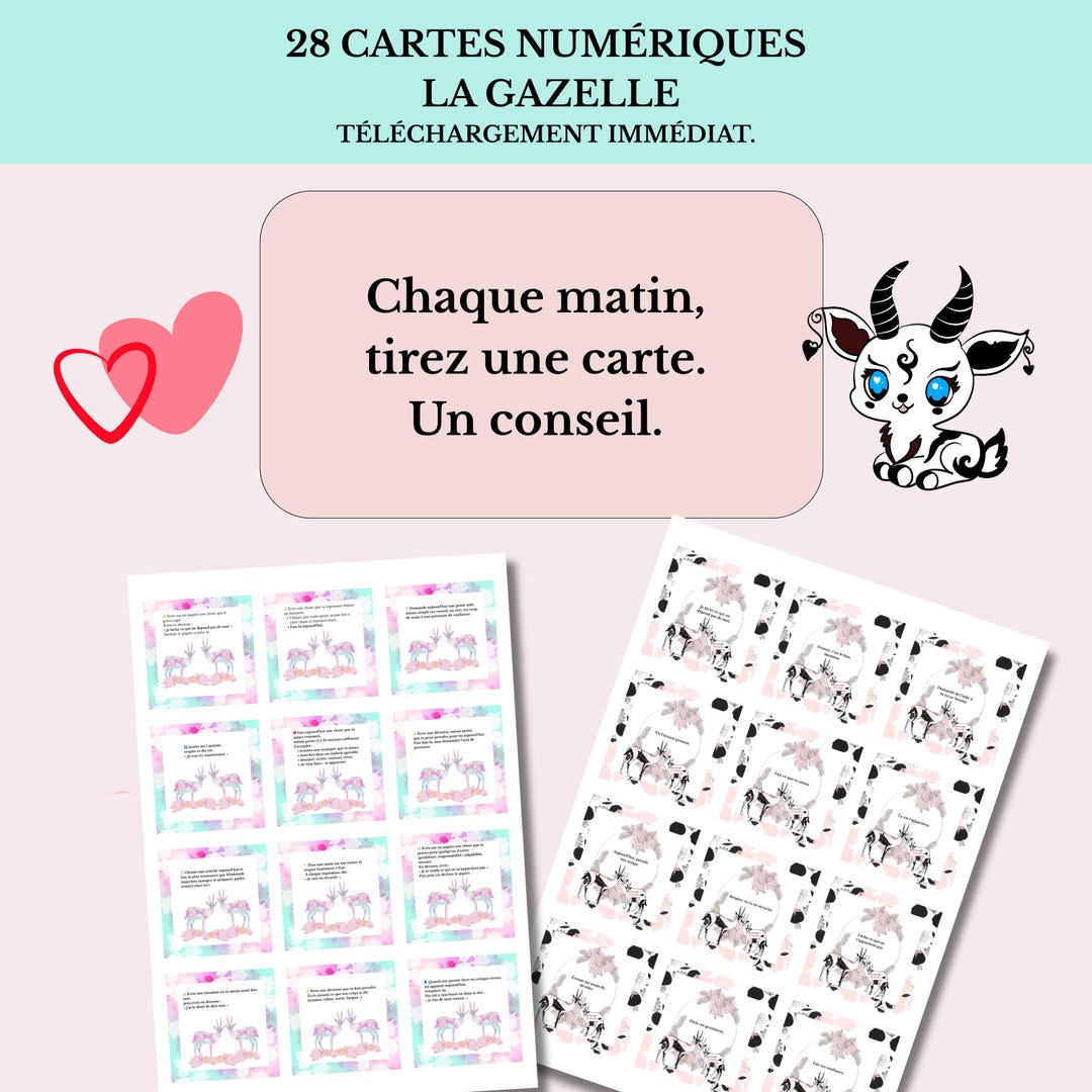 Emotional Healing Cards, Getting Out of Survival Mode: 28 Animal Totem ...