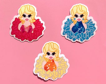Trixie Mattel Sticker Large Vinyl Sticker Rupaul's Drag Race, Pop Art ...
