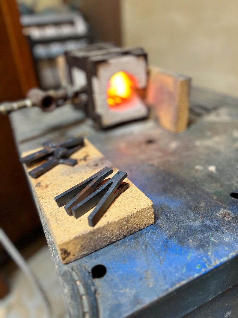 Hand Forged Split Cross - Etsy