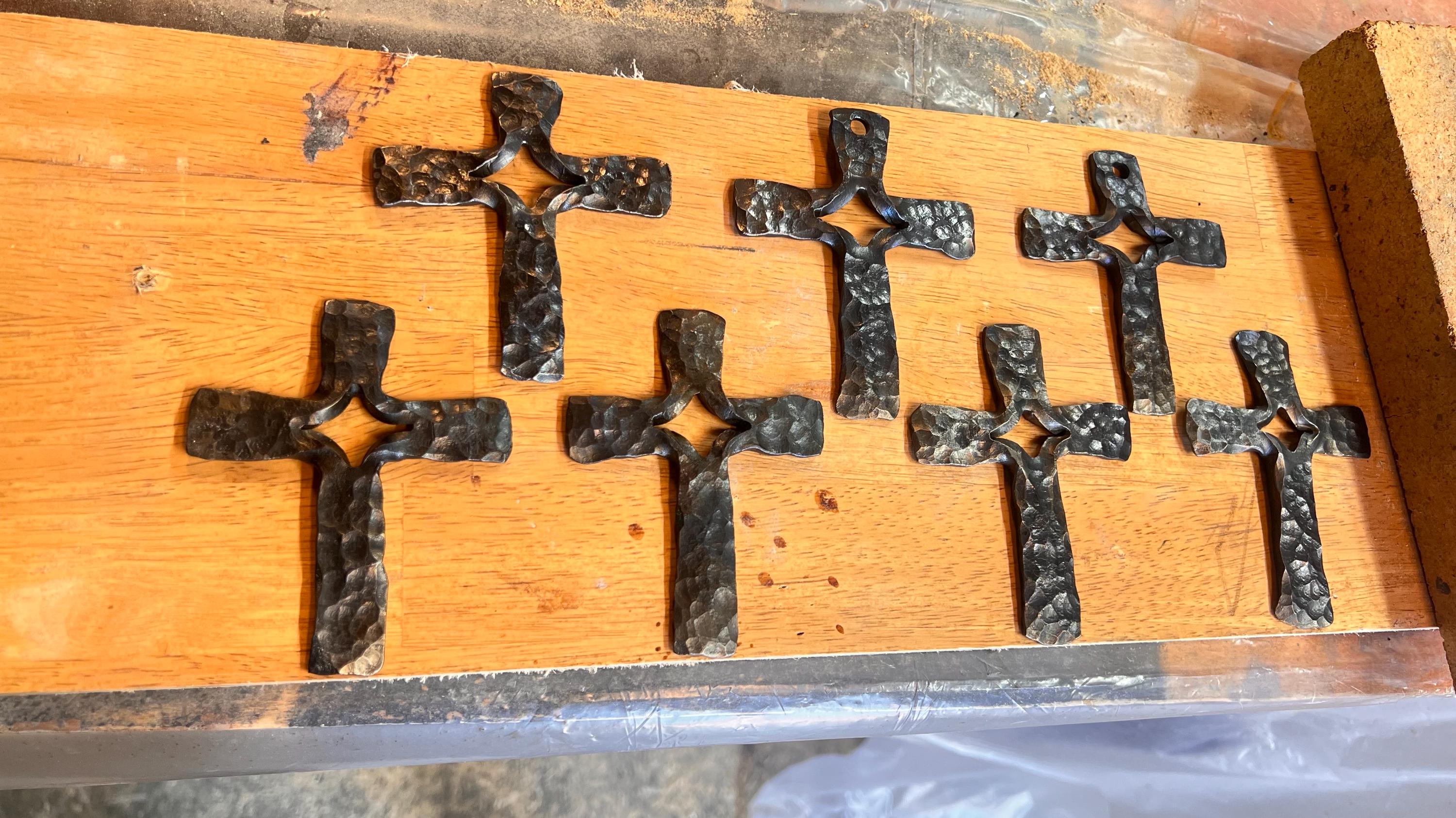 Hand Forged Split Cross - Etsy