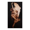 Ballerina Pyrography Art, Statement Wall Hanging on Wood, Ballet Pose ...