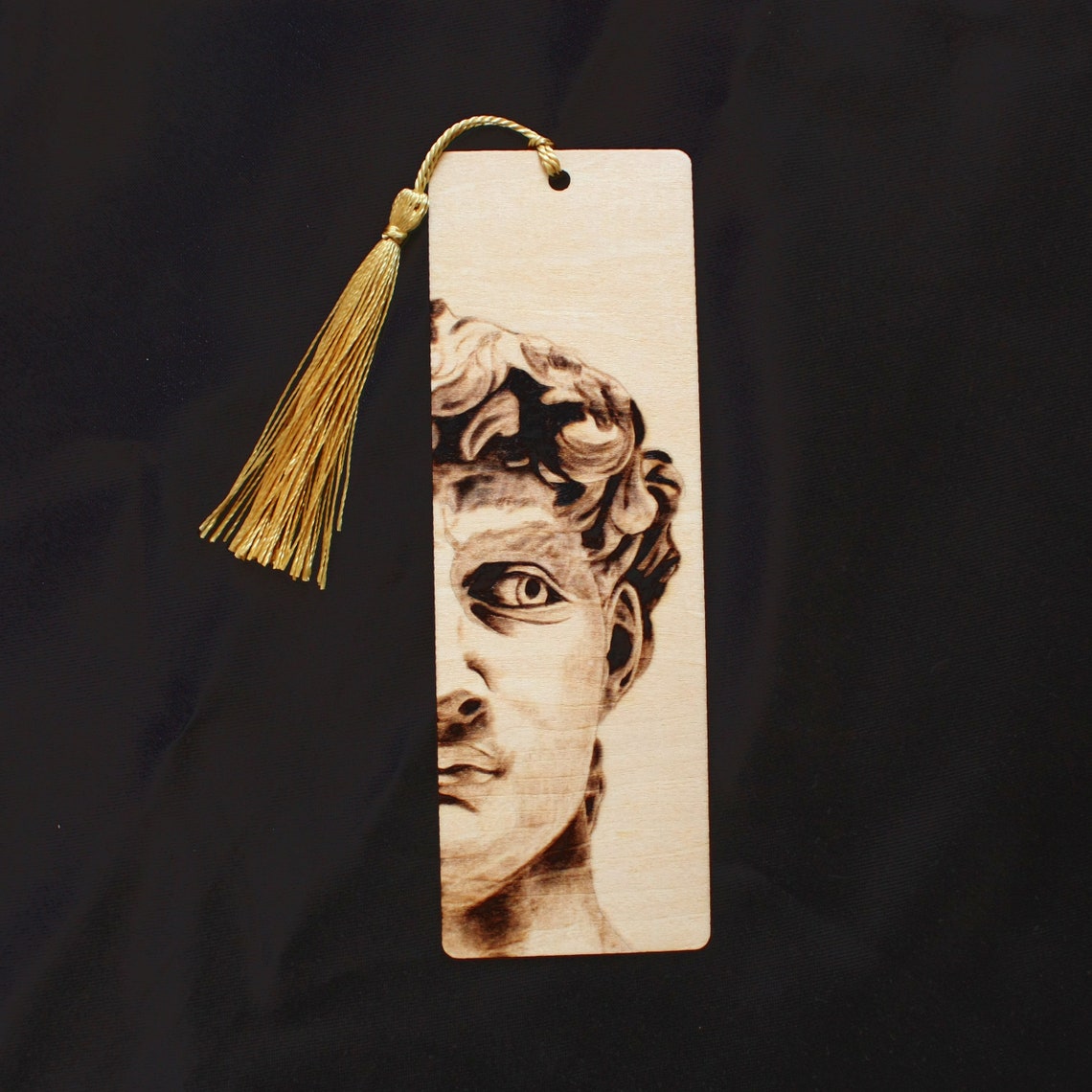Michelangelo's David Wooden Bookmark Dark Academia - Etsy