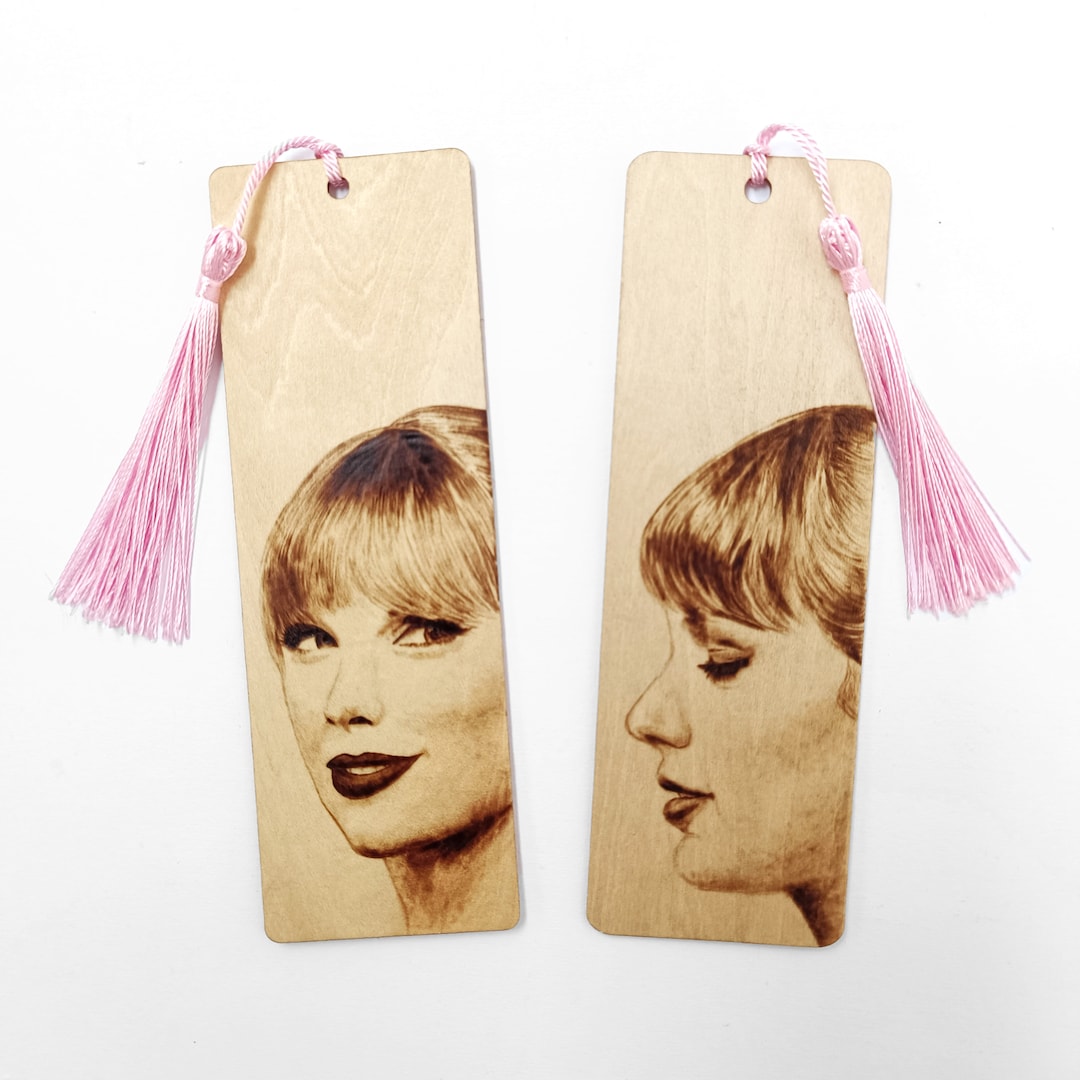 Taylor Swift Wooden Bookmark, Gift for a Swiftie, Personalized ...