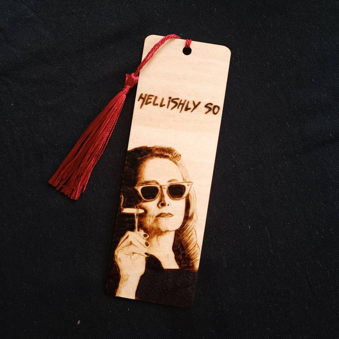 Zelda Spellman Wooden Bookmark, Halloween Gift Chilling Adventures of ...