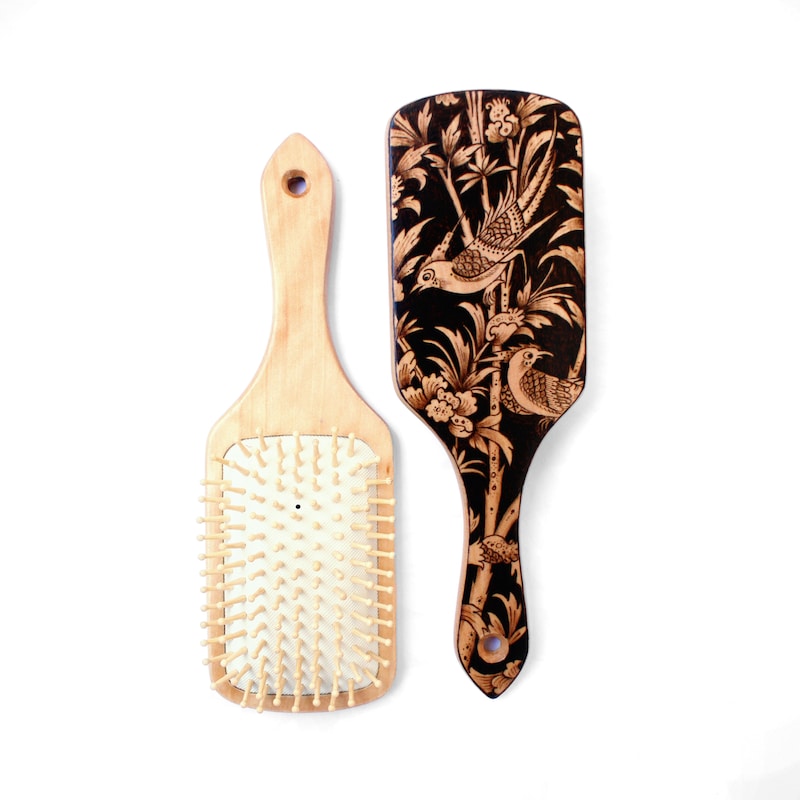 Vintage Hair Brush - Etsy