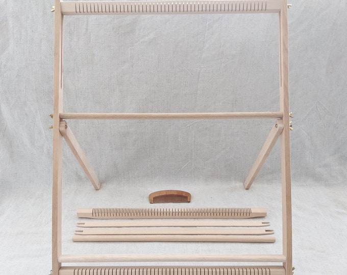 Large Weaving Loom, Adjustable Frame Loom With Tools - Etsy