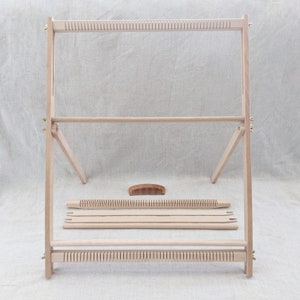 Large Weaving Loom, Adjustable Frame Loom With Tools - Etsy