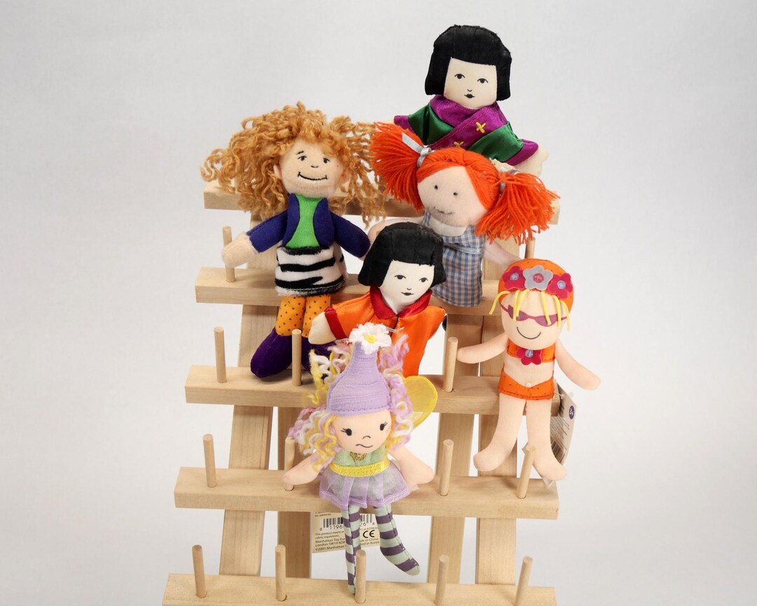 Little Girl Finger Puppets Ginger, Beach Beauties, Fairy, Little ...