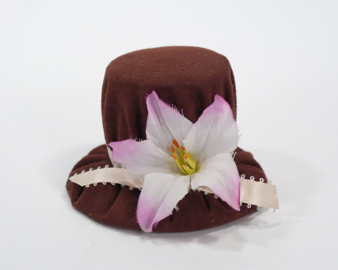 Vintage Hat Pincushion Lily Pincushion Fancy Hat Vintage Pincushion ...