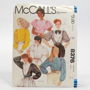 Vintage 1980's Women's Sewing Patterns - Lot of 6 - Complete/uncut ...