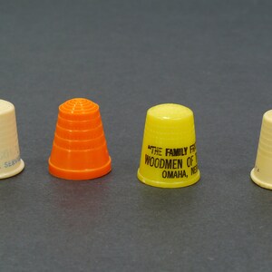 Vintage Lot of 12 Thimbles Advertising Thimbles Souvenir Thimbles ...