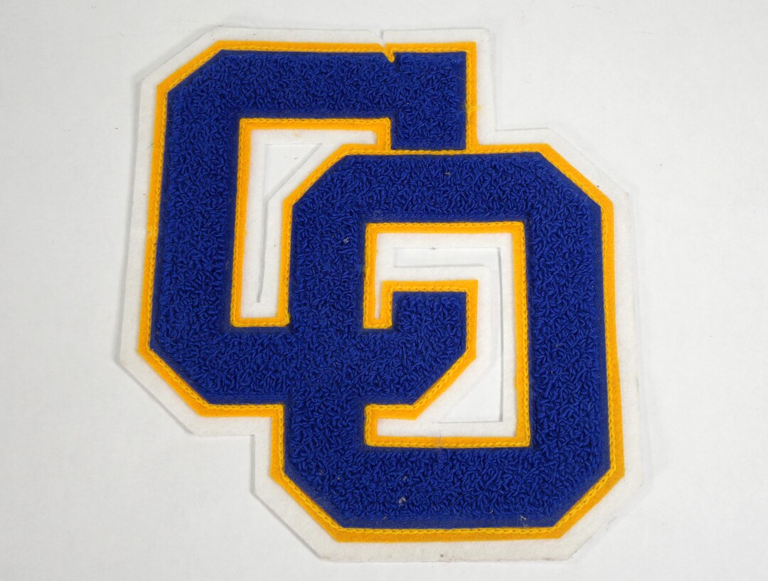 Vintage Chenille Varsity Letter - C O Chenille Letter - Letterman ...