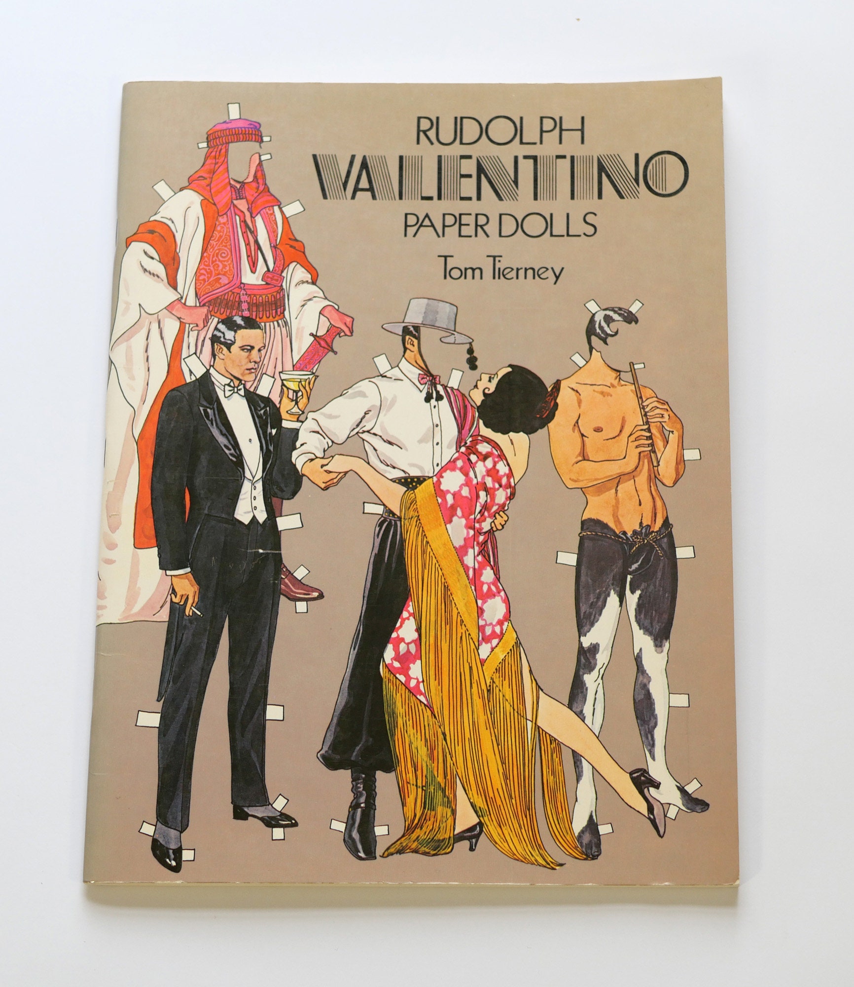 Vintage Lot of 3 Movie Star Paper Dolls NOS Tierney & Rosamond UNCUT ...