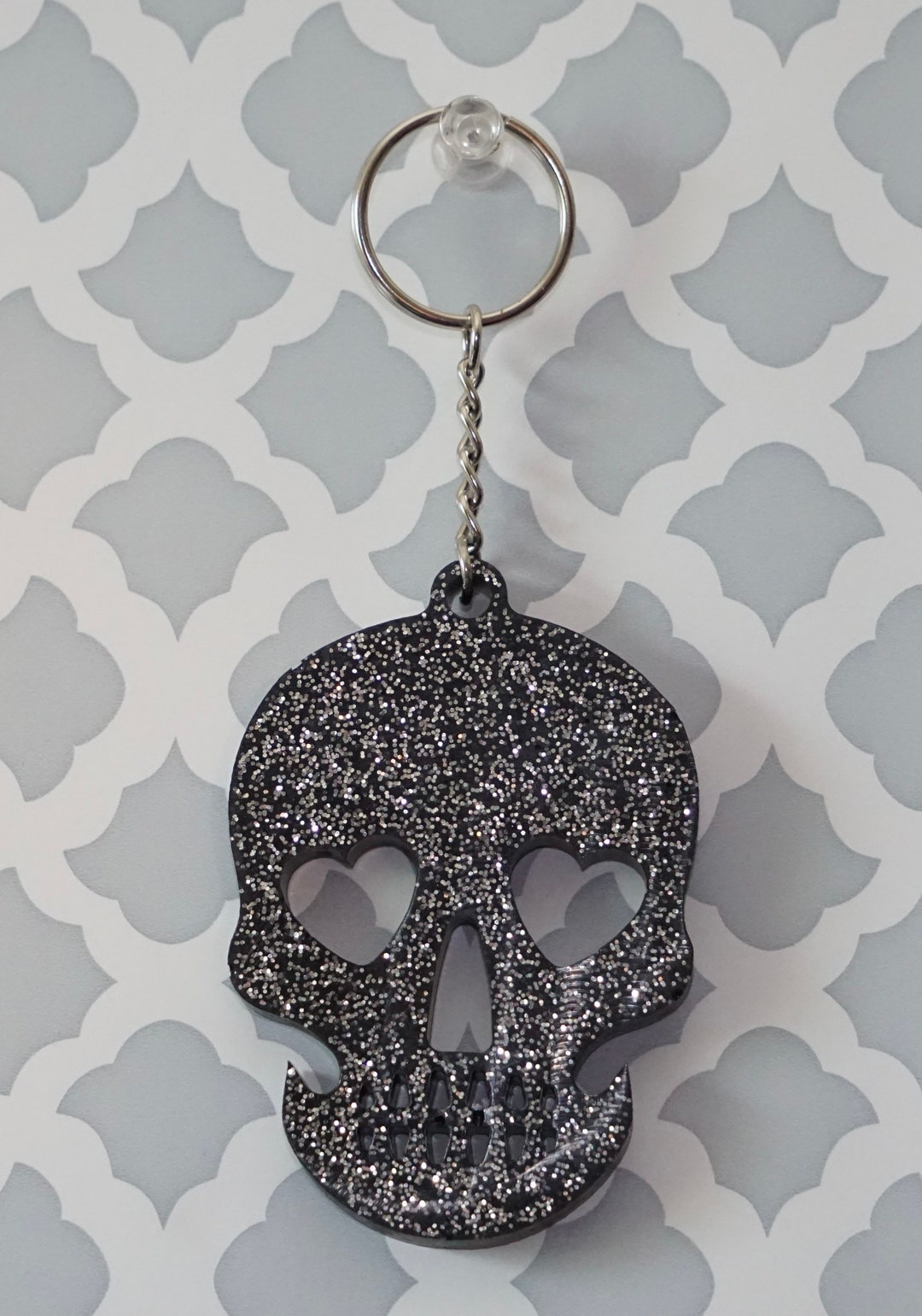 Skull Keychains - Etsy