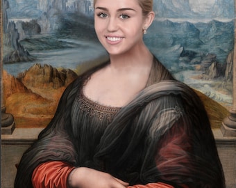 Miley Cyrus Painting - Etsy