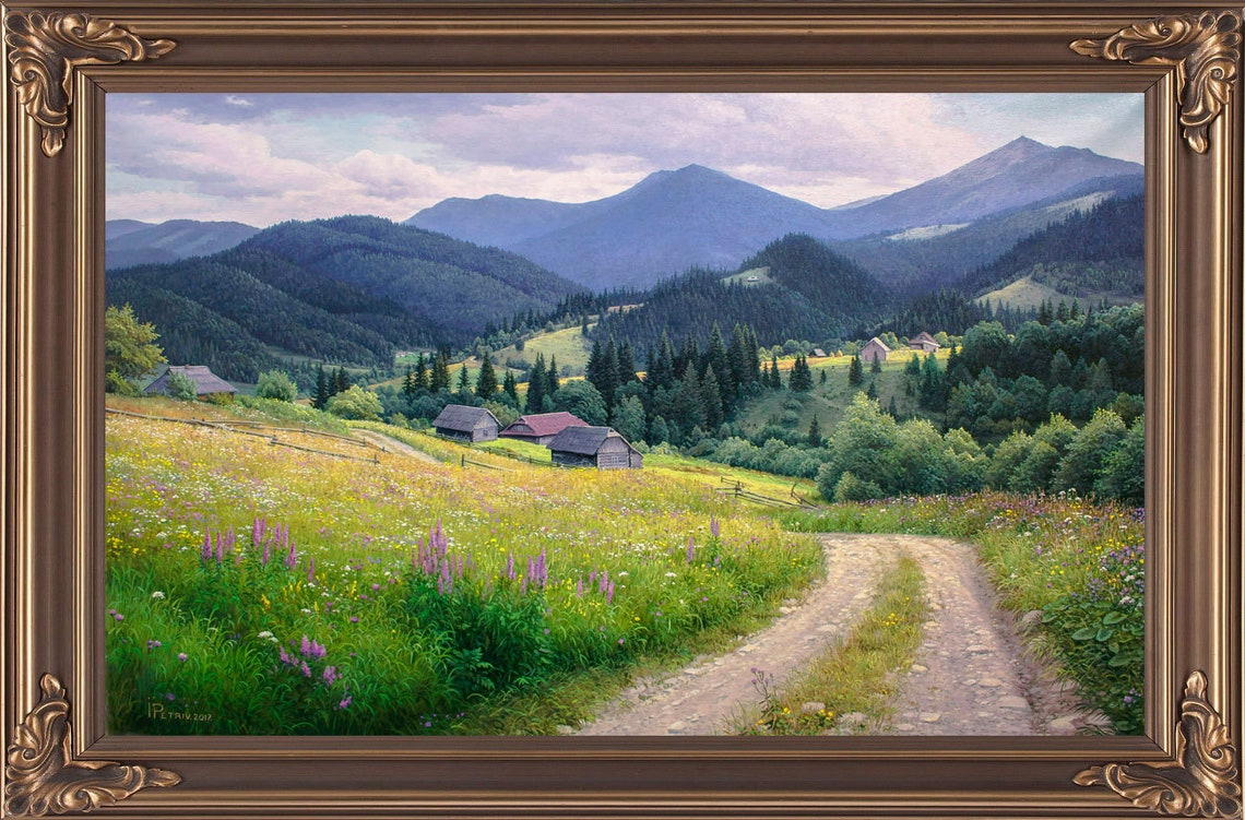 Realism Oil Painting Home Decor Wall Art Handmade Art Original - Etsy