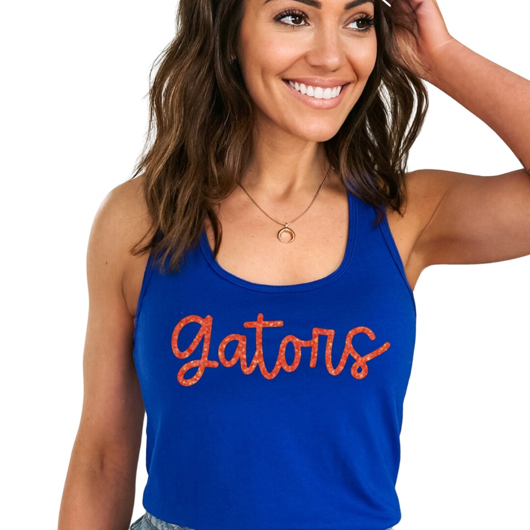 Gators Glitter Shirt, Gators Tank, Florida Gators Sweatshirt, Chomp ...