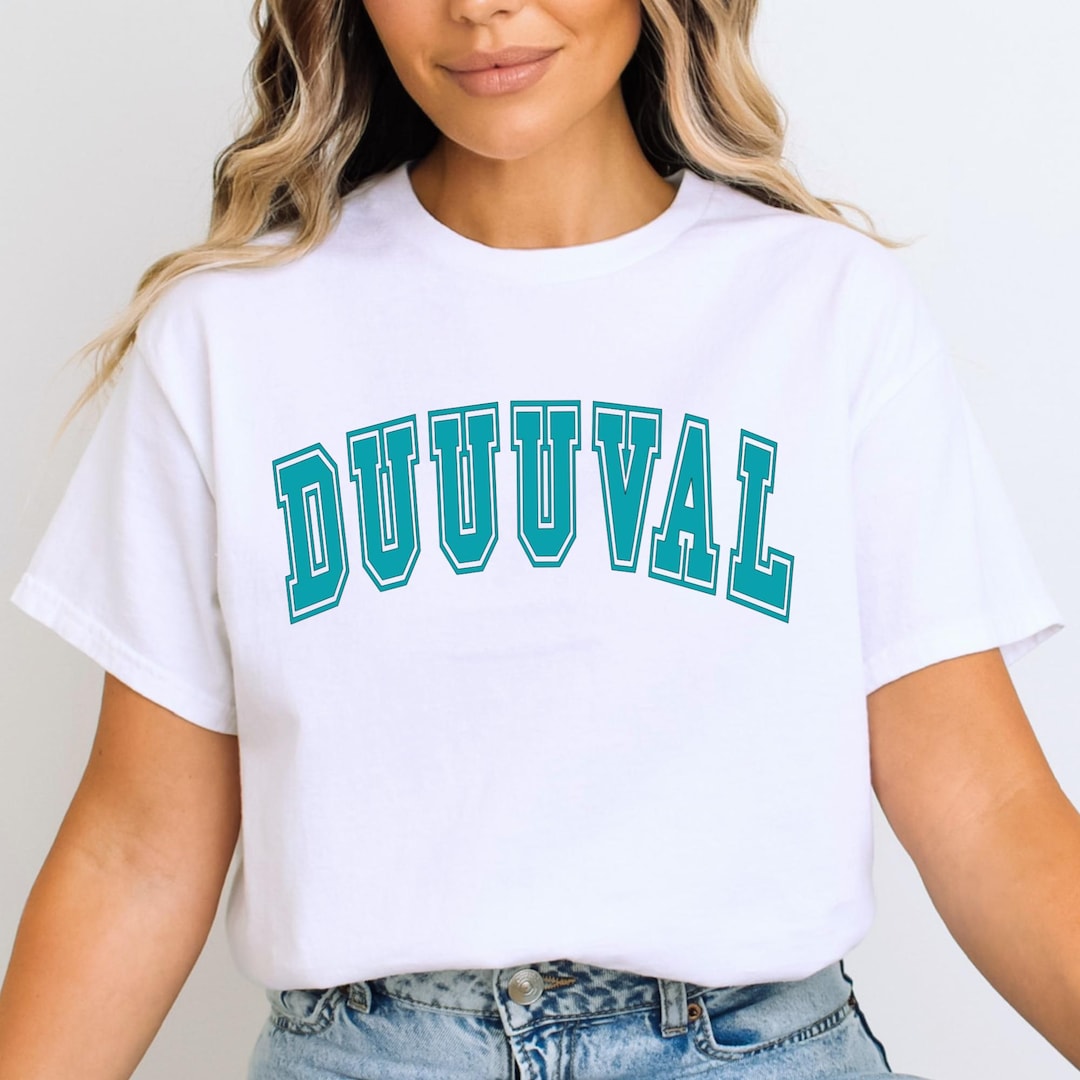 Duuuval Shirt, Duval Sweatshirt, Jaguars Football Tee - Etsy