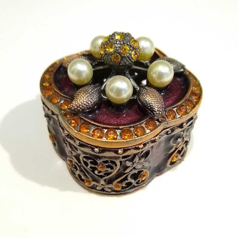 Hinged Trinket Box - Etsy