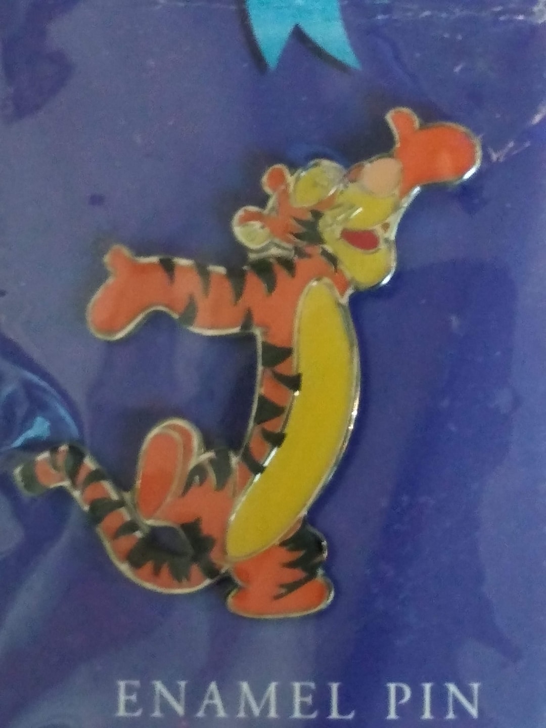 Vintage Tigger Enamel Pin, Disney Pin Pooh 100 Acre Collection, Tigger ...