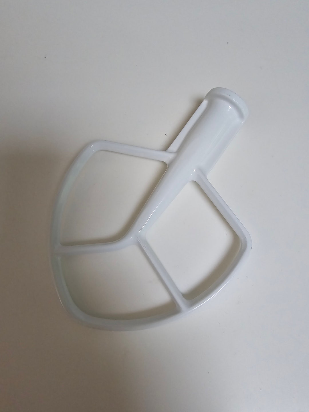 Flat Beater Attachment, White Enamel Coated Beater for 5 Qt Bowl-lift ...