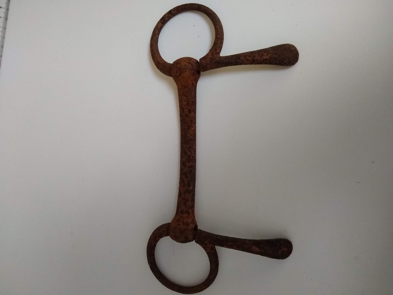 Vintage Rusty Hand Hammered Forged Iron Horse Bit Bridle Bit | Etsy