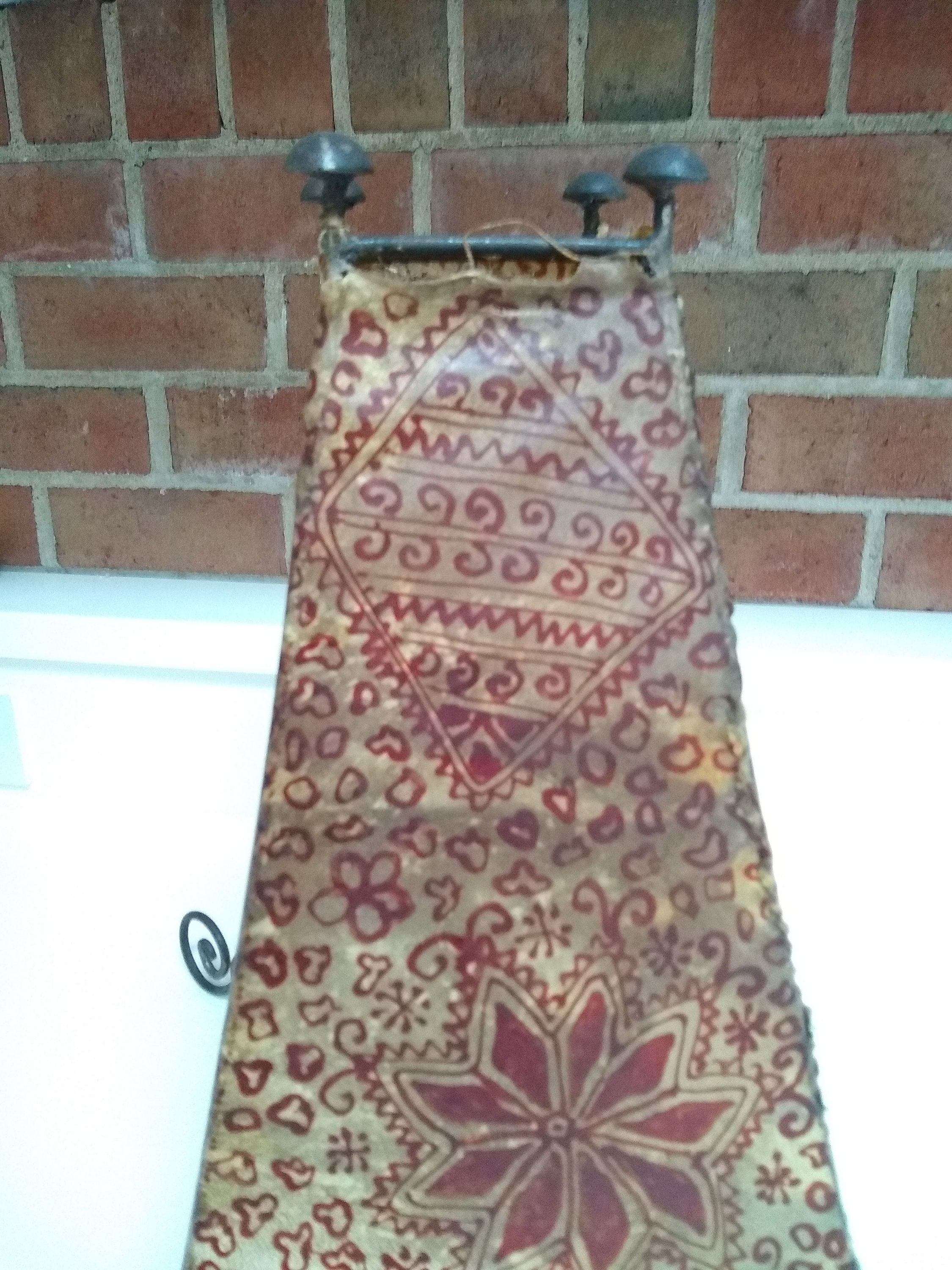 Vintage Moroccan Henna / Goat Skin Lamp Lantern Iron Lamp | Etsy