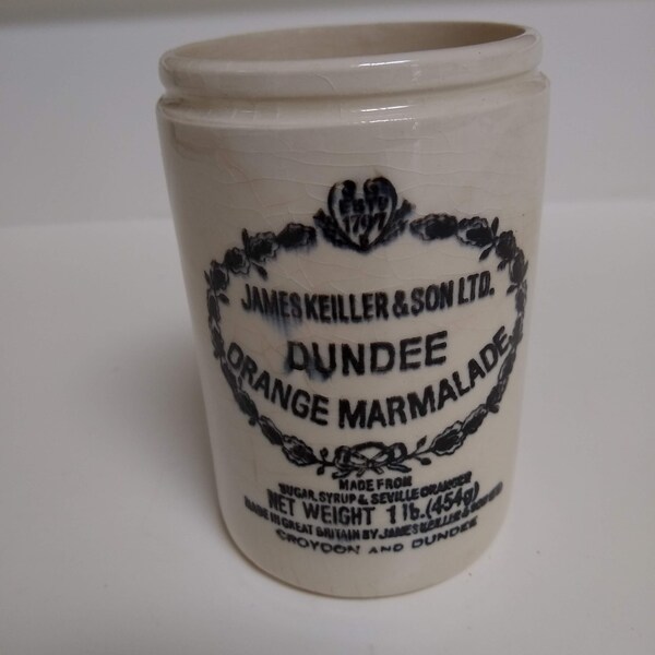 Dundee Marmalade Jar - Etsy