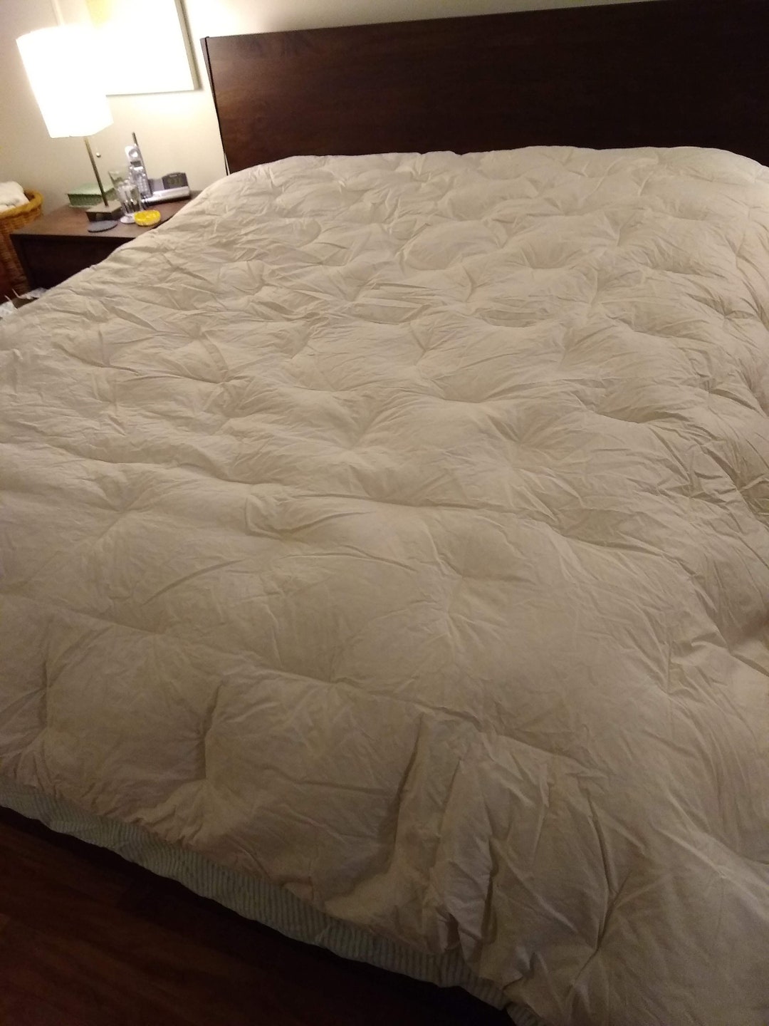Vintage Full Size 81 86 Inch European Goose Down Comforter Duvet Insert Cuddledown Down Comforter 100 Cotton Cover Etsy