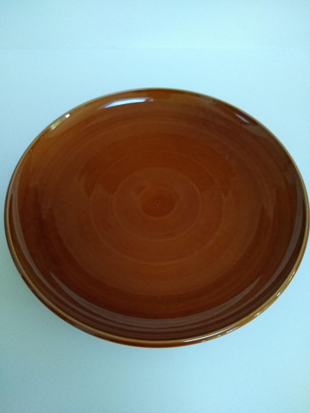 Vintage Emile Henry 11" Heavy Stoneware Serving Plate, Pometerra ...