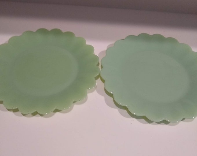 Sold Individually: Vintage Jadeite Small Plate, Salad Plate, Appetizer ...