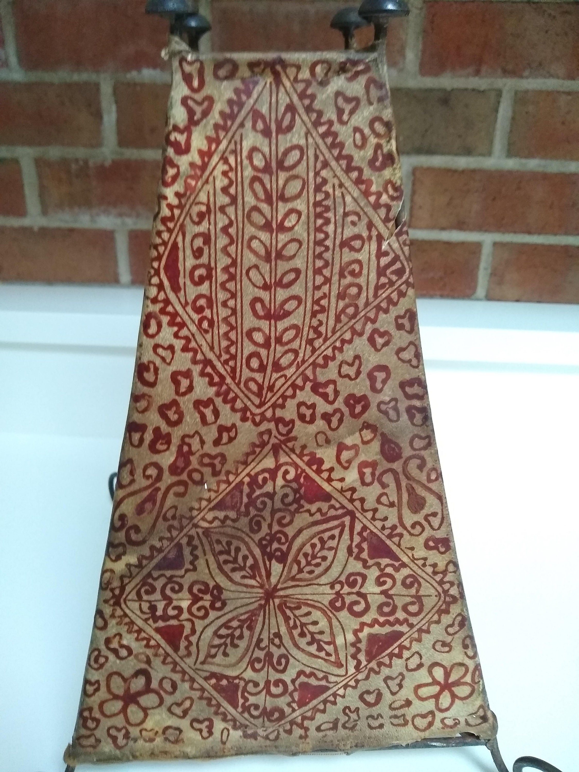 Vintage Moroccan Henna / Goat Skin Lamp Lantern Iron Lamp | Etsy