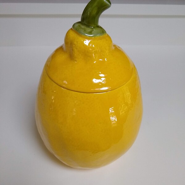 Ceramic Fruit Canister - Etsy